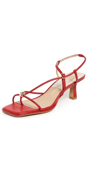 Dolce Vita Mylee Heeled Sandals - Chili Leather