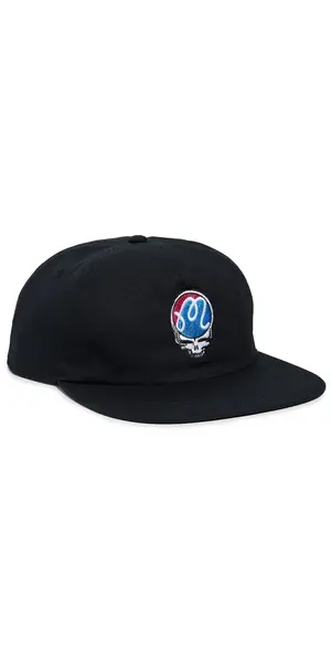 MALBON X Grateful Dead Stealie Snapback Cap - Rainy Day