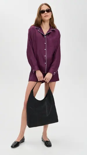 Comme Si Notched Collar Shirt