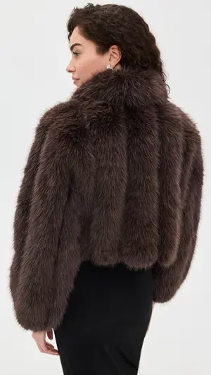 Line & Dot Jax Faux Fur Jacket