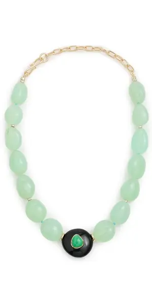 LIZZIE FORTUNATO Andalusia Collar Necklace - Blue