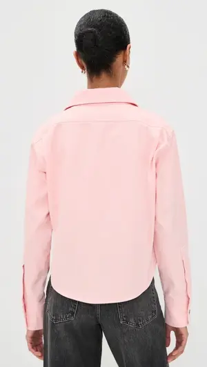 LE BOP Callie Twill Jacket - Pink