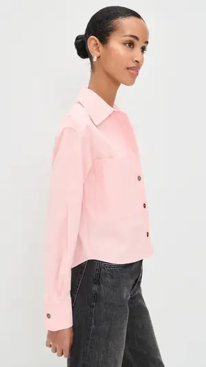 LE BOP Callie Twill Jacket - Pink