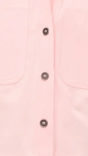 LE BOP Callie Twill Jacket - Pink