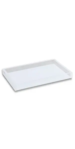 TIZO DESIGN Lucite Tray - White