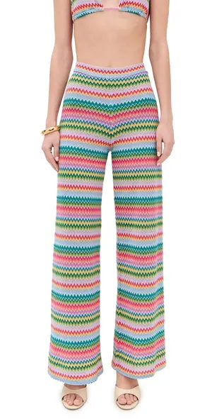 PQ SWIM Meg High-waisted Pants - Ziggy