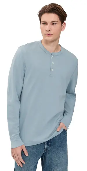 Faherty Brand Waffle Henley