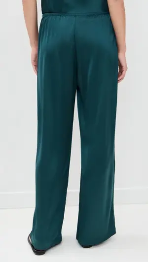 LESET Barb Wide-leg Pants - Pacific