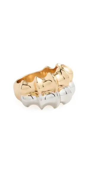 JENNIFER FISHER Double Murphy Ring - Two-tone