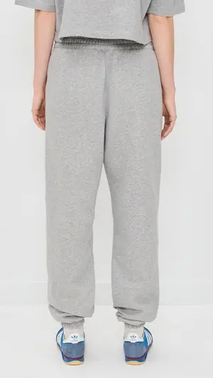 Adidas Essentials Loose Fleece Joggers - Medium Grey Heather