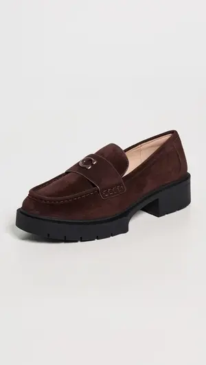 COACH Leah Suede Loafers