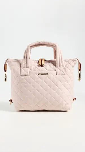 Mz Wallace Small Sutton Deluxe Tote - City Pink