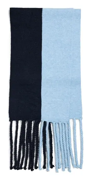 LE BOP Azura Scarf - Ice Blue/navy