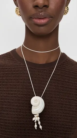 MAYAMAR Seashell And Pendant Necklace