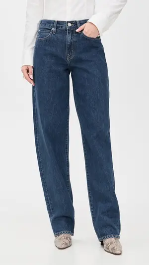 SLVRLAKE Tess Long Straight Leg Jeans