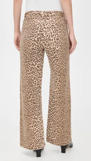 Xirena Nixon Leopard Print Pants