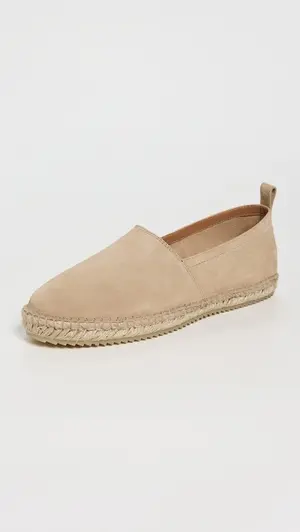 Frescobol Carioca Helio Suede Espadrilles - Sand