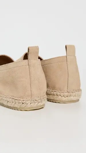 Frescobol Carioca Helio Suede Espadrilles - Sand