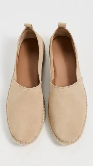 Frescobol Carioca Helio Suede Espadrilles - Sand