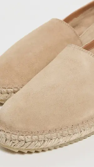 Frescobol Carioca Helio Suede Espadrilles - Sand