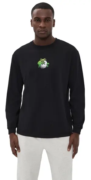 Men's Black Long Sleeve