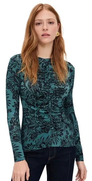 Ulla Johnson Asha Floral-print Top
