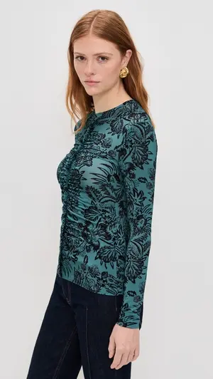 Ulla Johnson Asha Floral-print Top