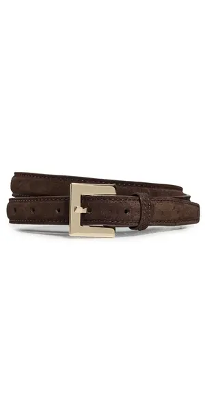 ANINE BING Nicola Belt - Dark Brown