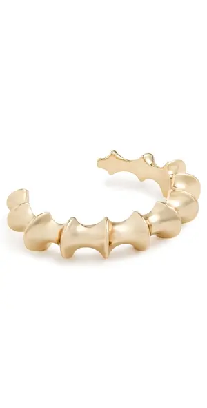 JENNIFER FISHER Thin Murphy Cuff - Yellow Gold