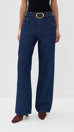 TWP Wide-leg Denim Jeans