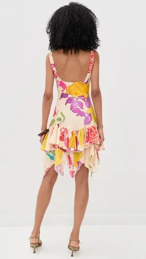 DONDE ESTEBAN Cotton Mini Dress