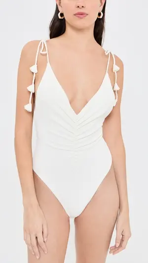 Devon Windsor Carmella One-piece Swimsuit - Dove