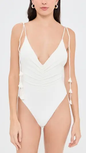 Devon Windsor Carmella One-piece Swimsuit - Dove