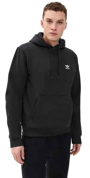 Adidas Trefoil Essentials Hoodie - Black