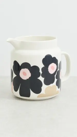 Marimekko Oiva Unikko Stoneware Pitcher