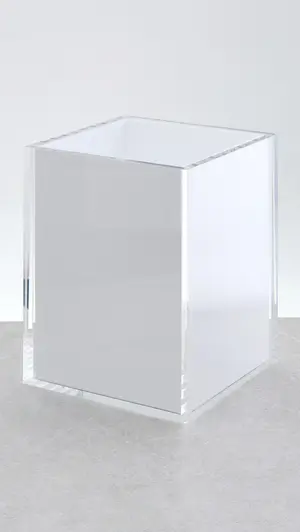 TIZO DESIGN Acrylic Waste Basket With Insert