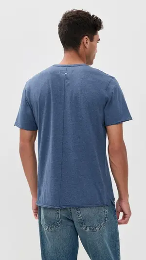Rag & Bone Melange Miles Pocket Tee