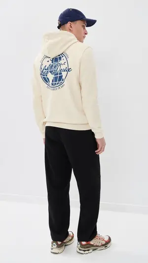 LES DEUX Ben Globe Hoodie