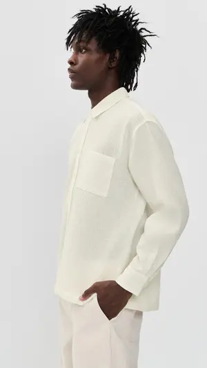 BATHER Waffle Leisure Shirt
