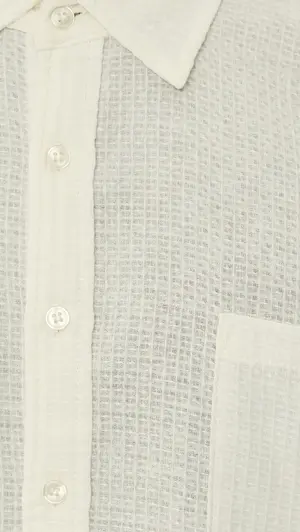 BATHER Waffle Leisure Shirt