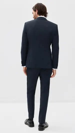 BOSS Hugo Two Piece Tuxedo - Dark Blue