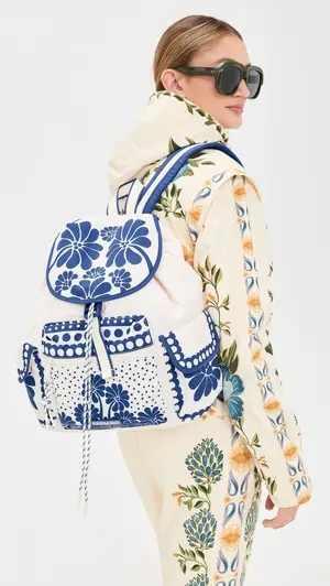 Farm Rio Floral Print Backpack