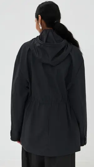 Tibi Tech Suiting Anorak Blazer