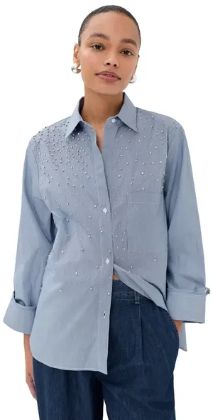 Twp Embellished Shirts For Women