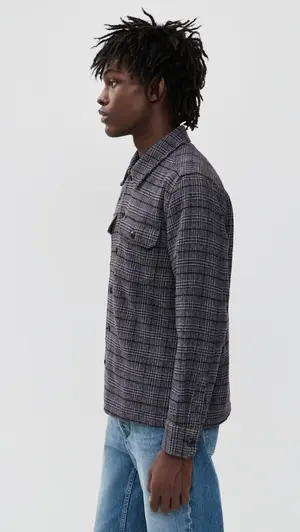 Rails Stellan Plaid Shirt Jacket