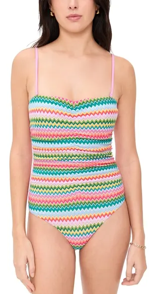 PQ Ruched One Piece Swimsuit - Ziggy