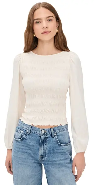 Madewell Long Sleeve Blouses