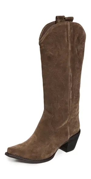 Women's Jeffrey Campbell Square Toe Boots