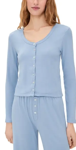 PJ Salvage Pajama Top - Blue Dream