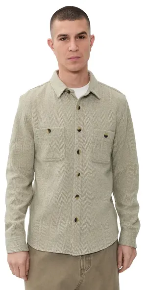 Marine Layer Pacifica Stretch Twill Overshirt